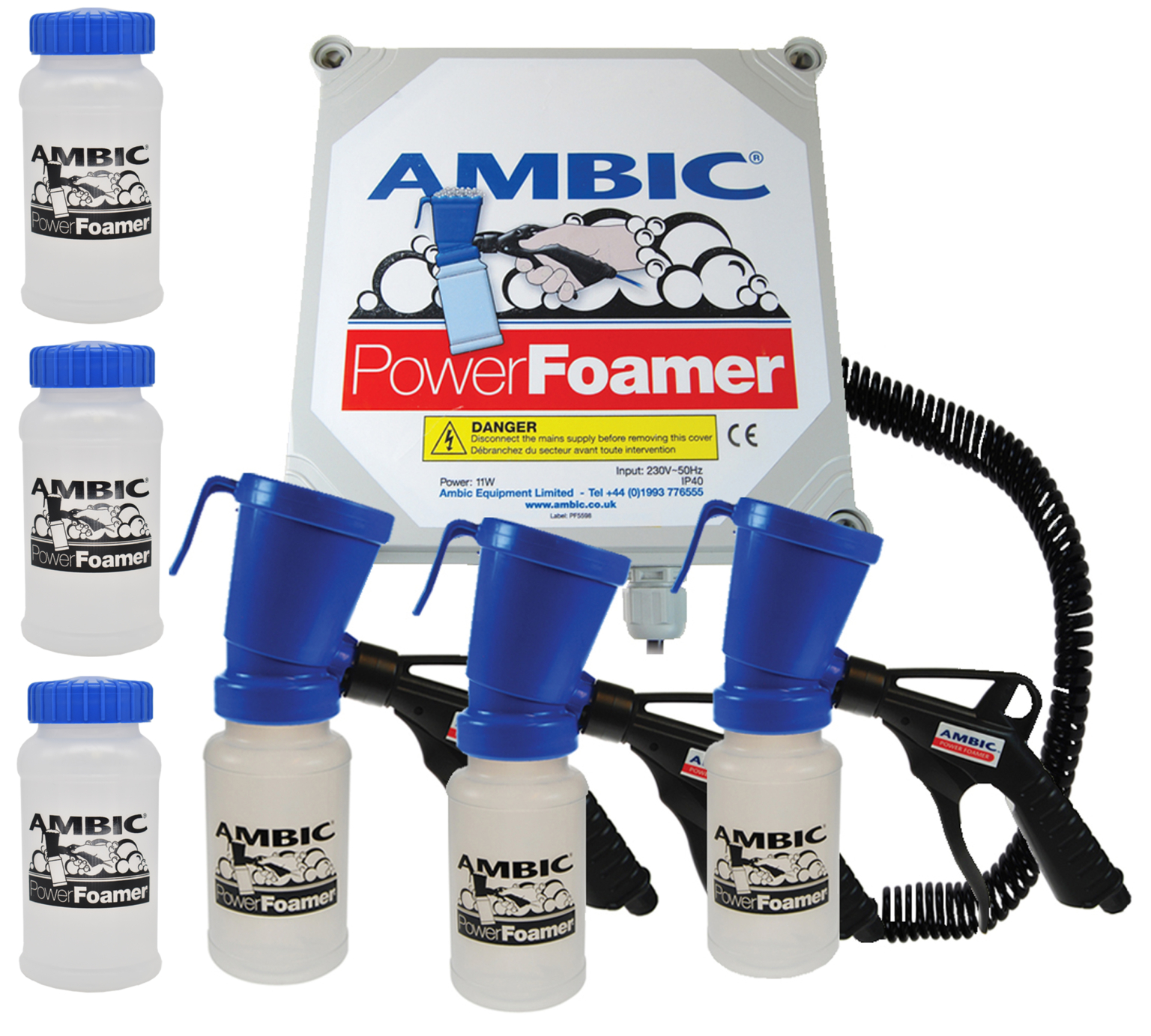 APF/001 - Electric PowerFoamer™ System Complete | AMBIC Equipment Ltd UK